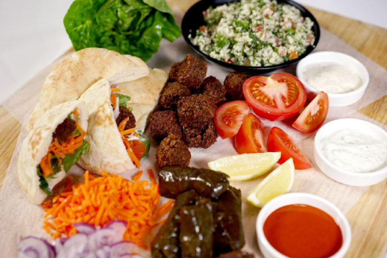 Vegetarian Pita Platter - Finger Food Catering